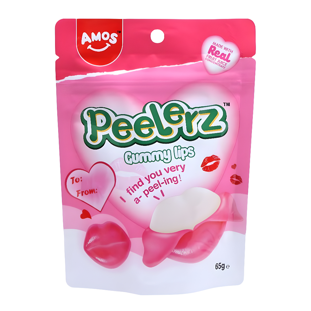 Guminukai AMOS PEELERZ LIPS, 65g | Candy POP